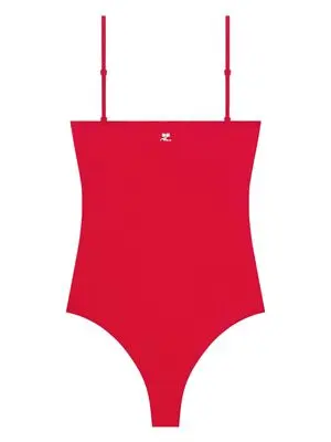 COURREGES Heritage Swimsuit - Red