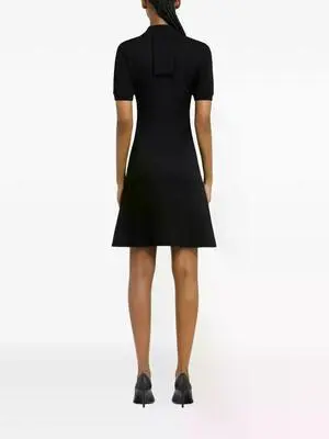 COURREGES Polo Mini Dress - Black