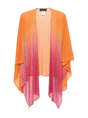 Talbot Runhof Ombré-effect Scarf - Orange