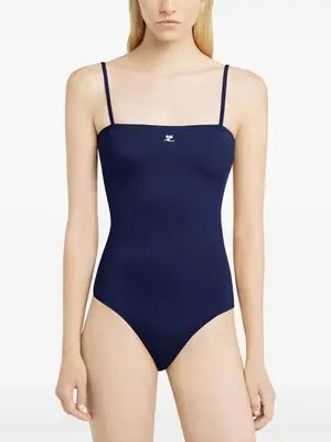 COURREGES Heritage Swimsuit - Blue