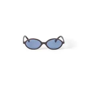 Miu Miu Miu Regard Sunglasses - Indigo Lenses