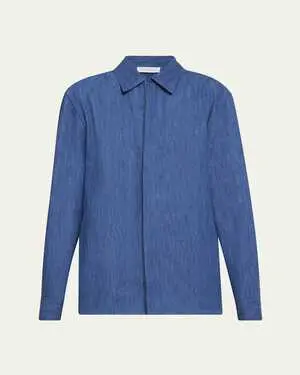 Gabriela Hearst Gabriela Hearst Judie Denim Shirt - Medium Blue
