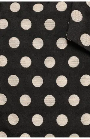 PETAL & PUP Polka Dot Sleeveless Top And Maxi Skirt Set - Black