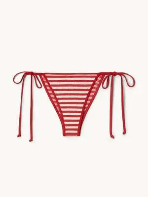 Bond Eye Anisha Brief - Carob,black Dot Stripe