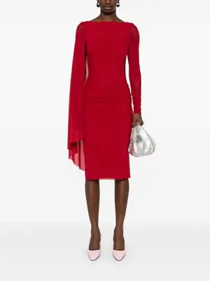 Talbot Runhof Mousse Midi Dress