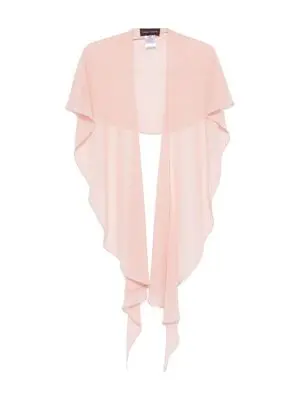 Talbot Runhof Georgette Crepe Scarf - Pink