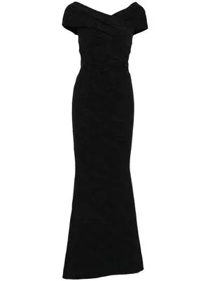 Talbot Runhof Short Sleeve Evening Dresses