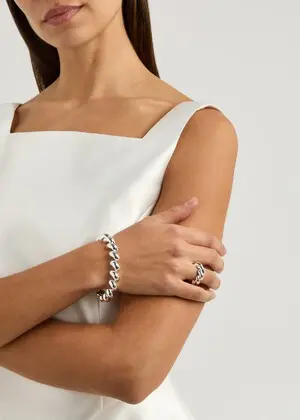 Lié Studio The Edith Sterling -plated Bracelet