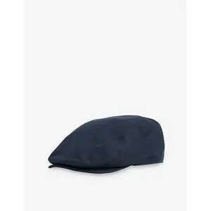 Barbour Finnean Down-peak Flap Cap - Navy