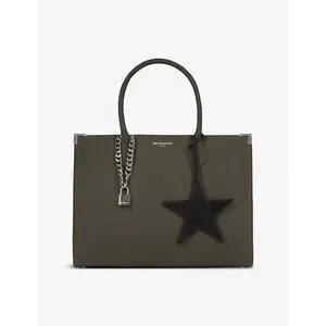 The Kooples Canvas Tote Bag With Charms