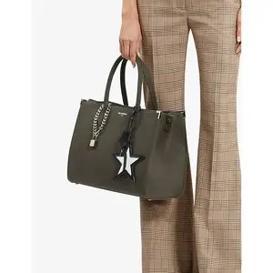 The Kooples Canvas Tote Bag With Charms
