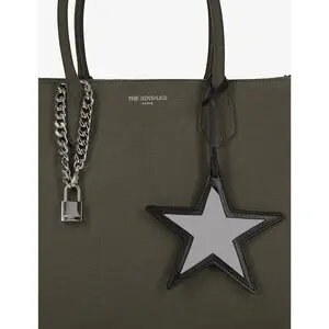 The Kooples Canvas Tote Bag With Charms