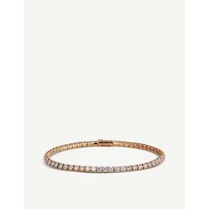 CARTIER Lignes 18ct Rose-gold And Diamond Bracelet - One-color