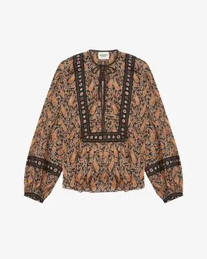 MARANT ETOILE Gayle Blouse - Black