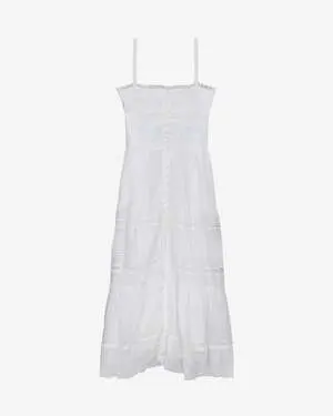 MARANT ETOILE Divine Maxi Dress - White