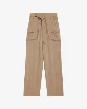 MARANT ETOILE Serida Pants - Khaki