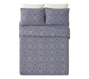 MODERN HEIRLOOM Lavender Florals 3-pc King Quilt Set
