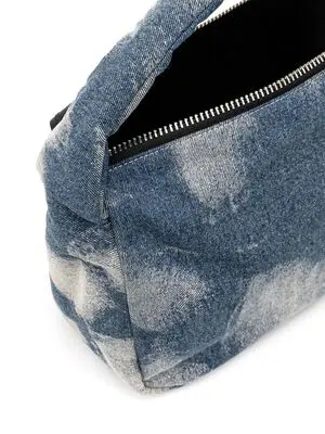 Karl Lagerfeld Bleached Denim Tote