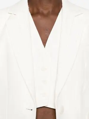 Sandro Pinstriped Sleeveless Top