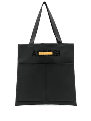 Aspesi Logo-print Tote Bag