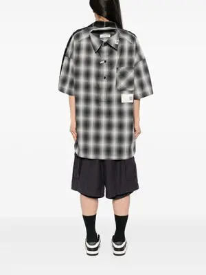 Mihara Yasuhiro Double Layered Check Shirt