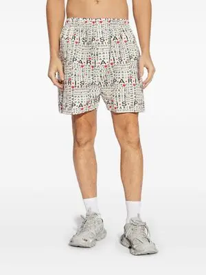 Balenciaga Print Shorts