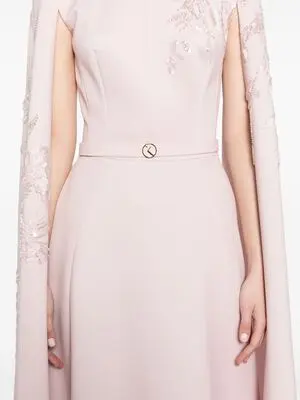 SAIID KOBEISY Floral Embroidered Kaftan