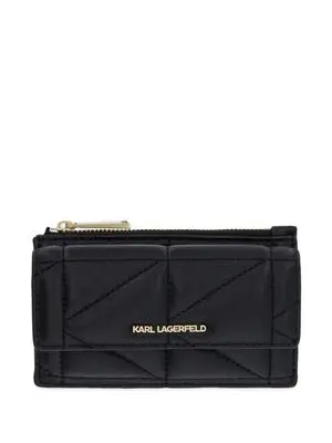 Karl Lagerfeld K/kuilt Wallet - Black