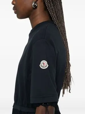 Moncler Cotton Midi Dress - Blue