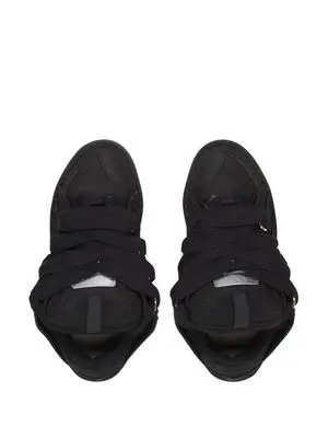 LANVIN Curb Low Top Sneakers - Black