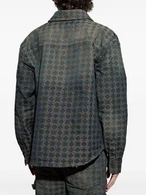 Amiri Ma Quad Jacquard Denim Jacket