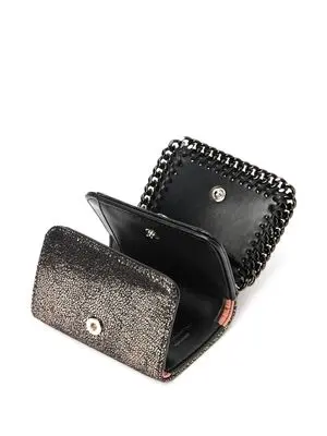 Stella McCartney Falabella Tri-fold Wallet - Black