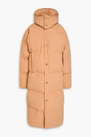 Nanushka Quilted Shell Hooded Coat