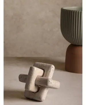 GAURI KOHLI Otago Small Travertine Knot