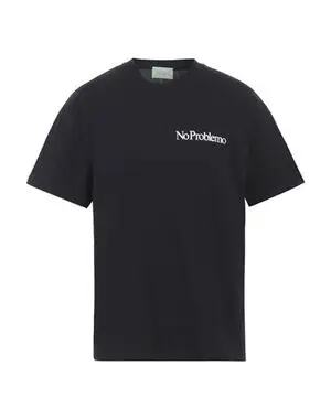 Aries T-shirt Size Cotton - Black