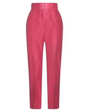 Dolce & Gabbana Tapered Shantung Pants - Fuchsia