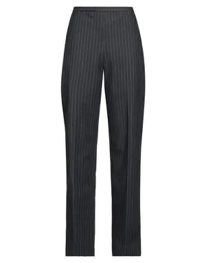 GANNI Wide-leg Pinstriped Pants