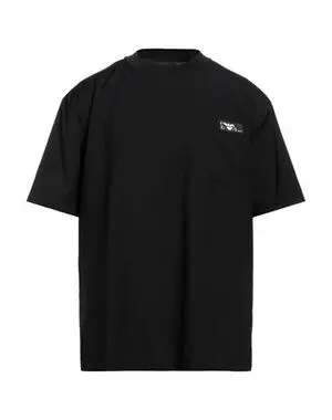 Emporio Armani T-shirt Size Virgin Wool, Viscose - Black