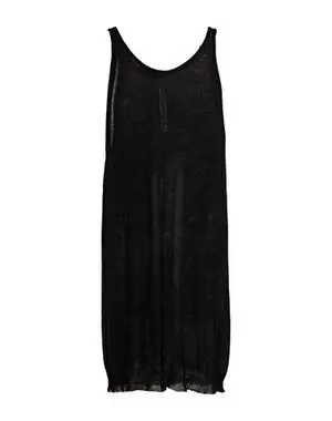 Rick Owens Tank Top Size Virgin Wool - Black