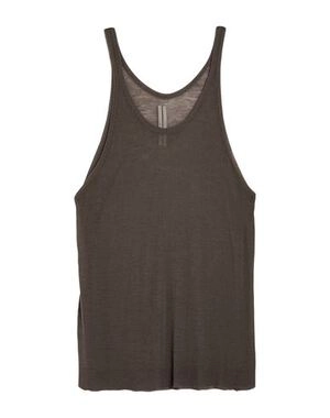 Rick Owens Tank Top Size Virgin Wool - Grey