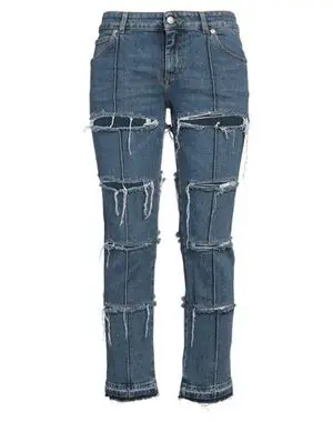 Alexander McQueen Skinny Jeans With Distressed Detail