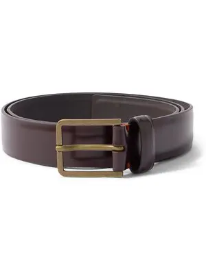 LORO PIANA Loro Piana Rory 3cm Leather Belt