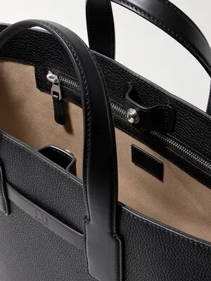 Dunhill 1893 Harness Full-grain Leather Tote Bag