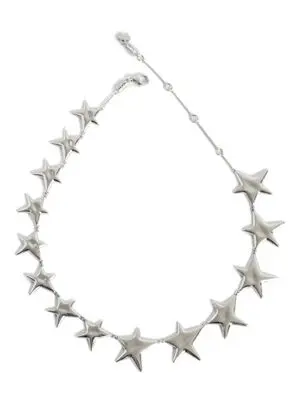 Zadig&Voltaire Star Studded Necklace - Silver