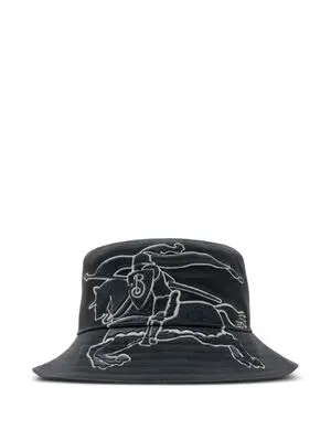 Burberry Cotton Bucket Hat - Grey