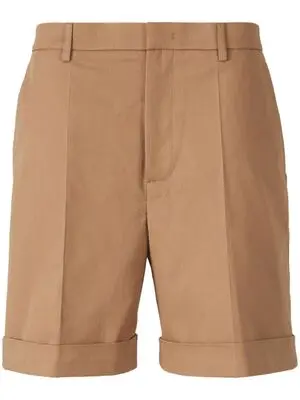 Valentino Garavani Cotton Shorts - Brown