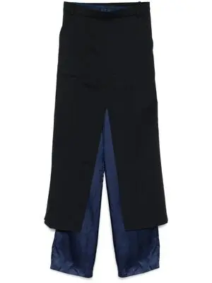 Pushbutton Full Length Pants For Women