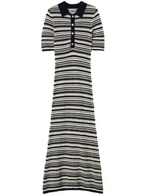 TWINSET Striped Knitted Dress