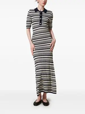 TWINSET Striped Knitted Dress