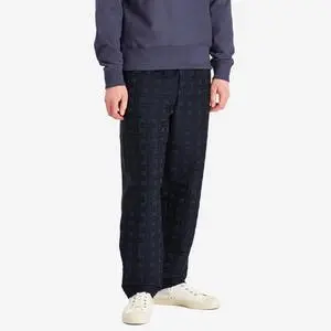 Kenzo Weave Tapered Leg Trousers